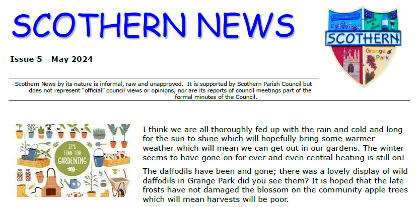 Scothern News – Scothern Parish Council